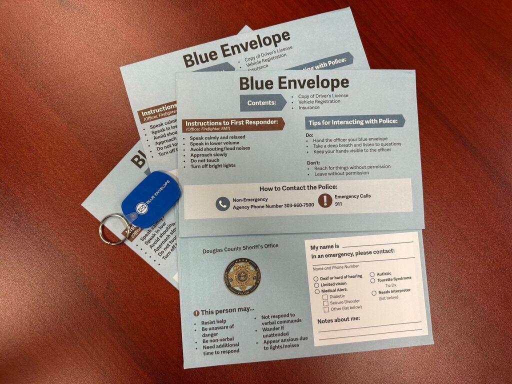 DCSO Launches Blue Envelope Program - Douglas County Sheriff's Office